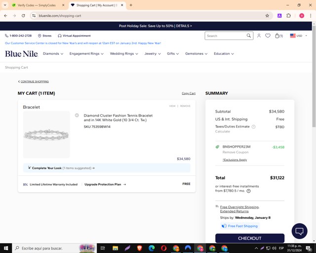 Blue Nile Promo Codes (7 Verified) - $50 Off w/Code Feb 2025