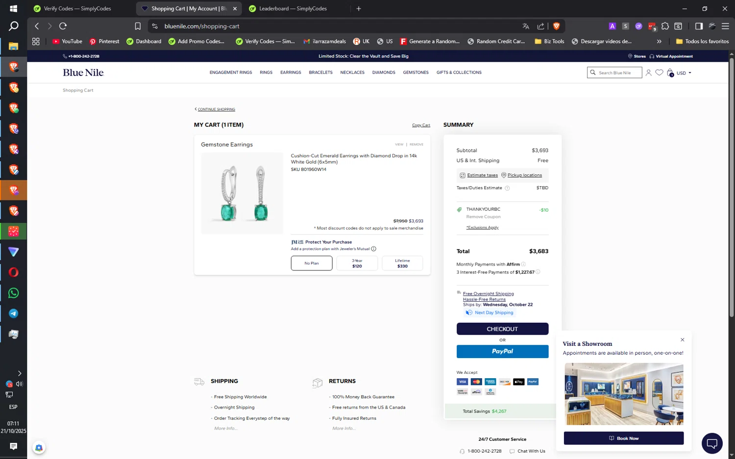 Blue Nile Promo Codes - $50 Off (7 Verified) Nov 2025