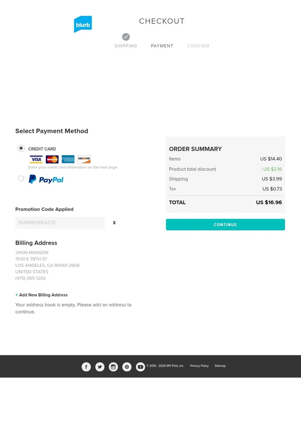 Blurb Promo Codes (6 Verified) - 15% Off Sitewide Sep 2025