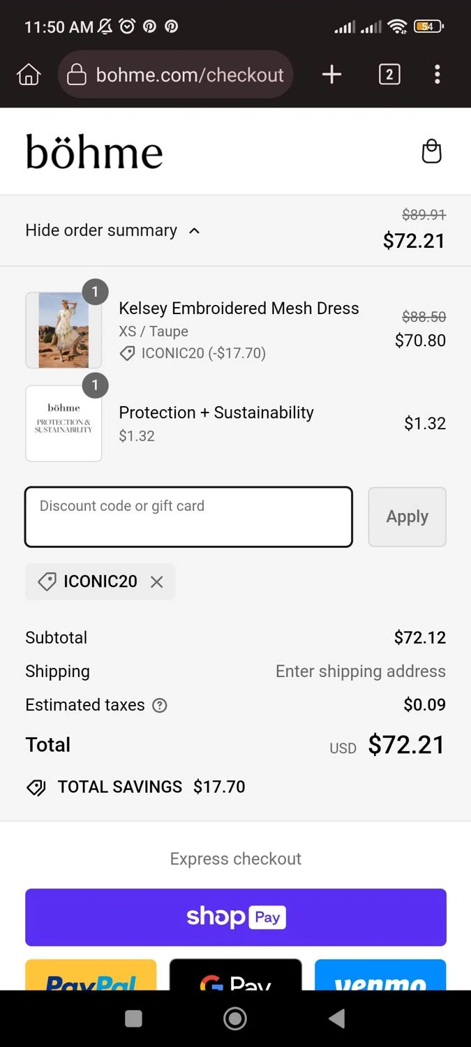 Bohme Promo Codes – 50% Off | March 2024