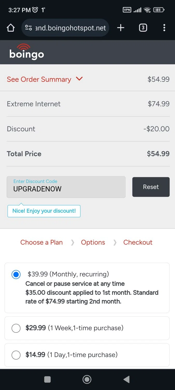 Boingo Discount Codes - $20 Off | January 2025