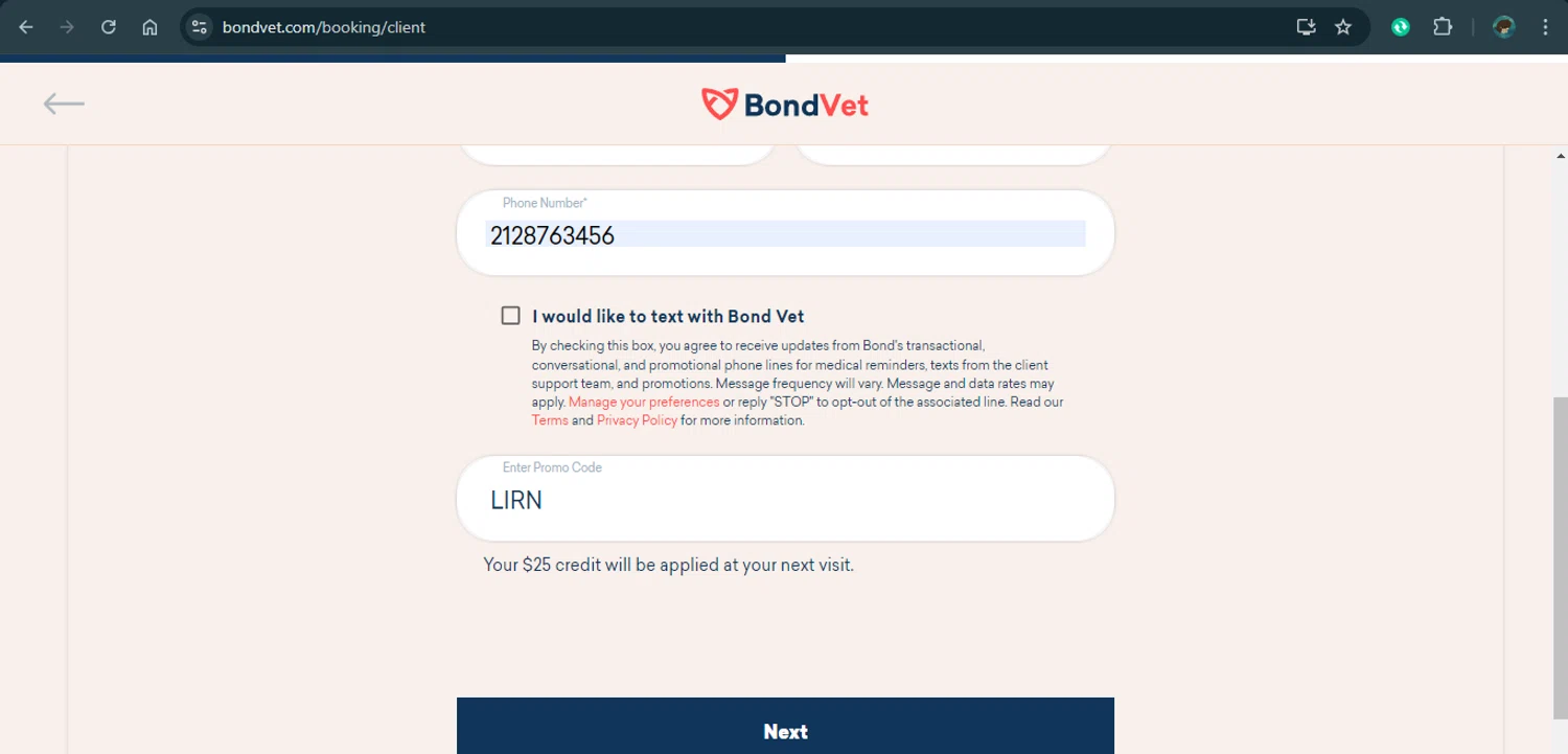 Bond Vet Promo Codes - $50 Off | October 2024