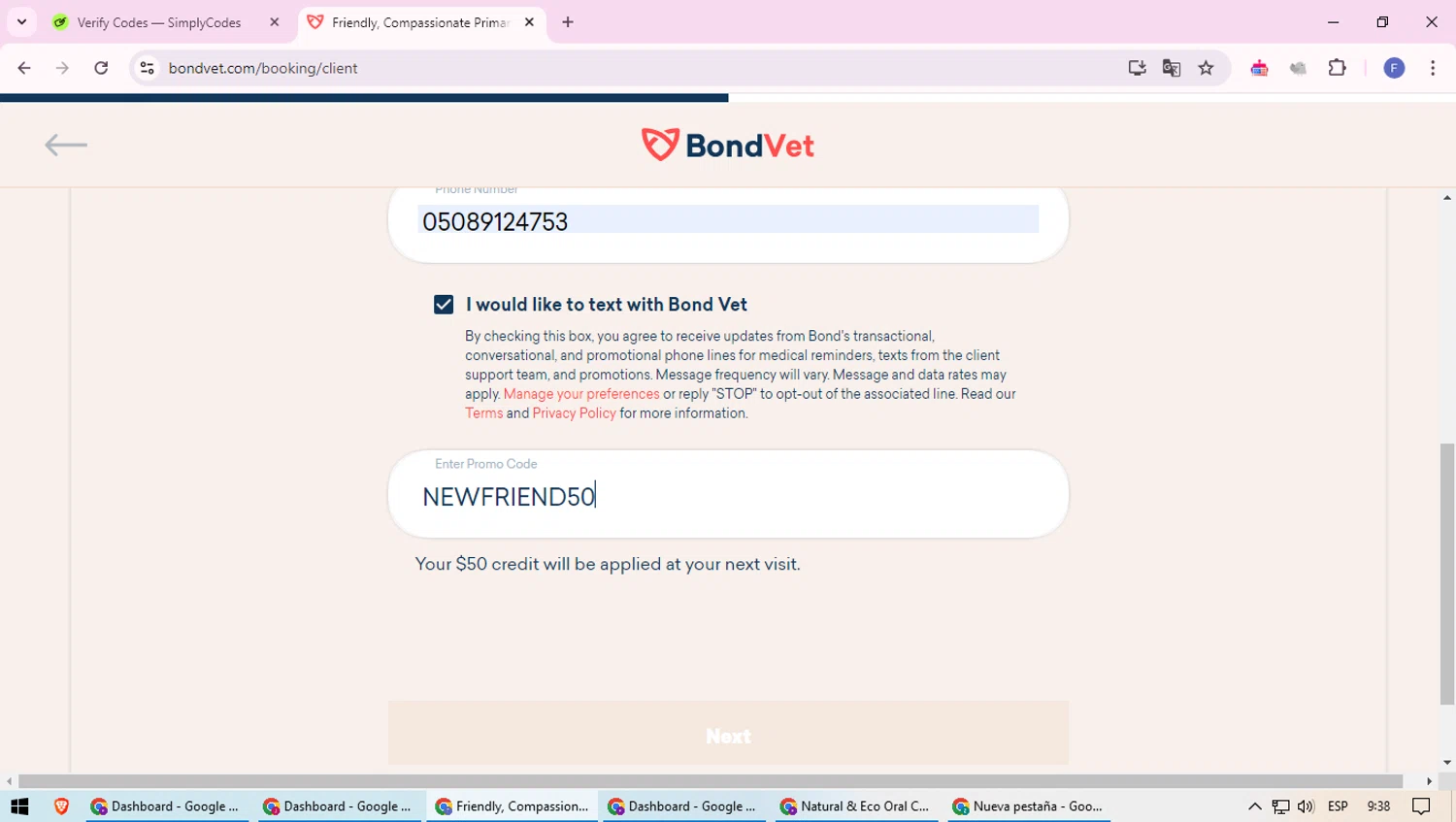 Bond Vet Promo Codes - $50 Off | October 2024