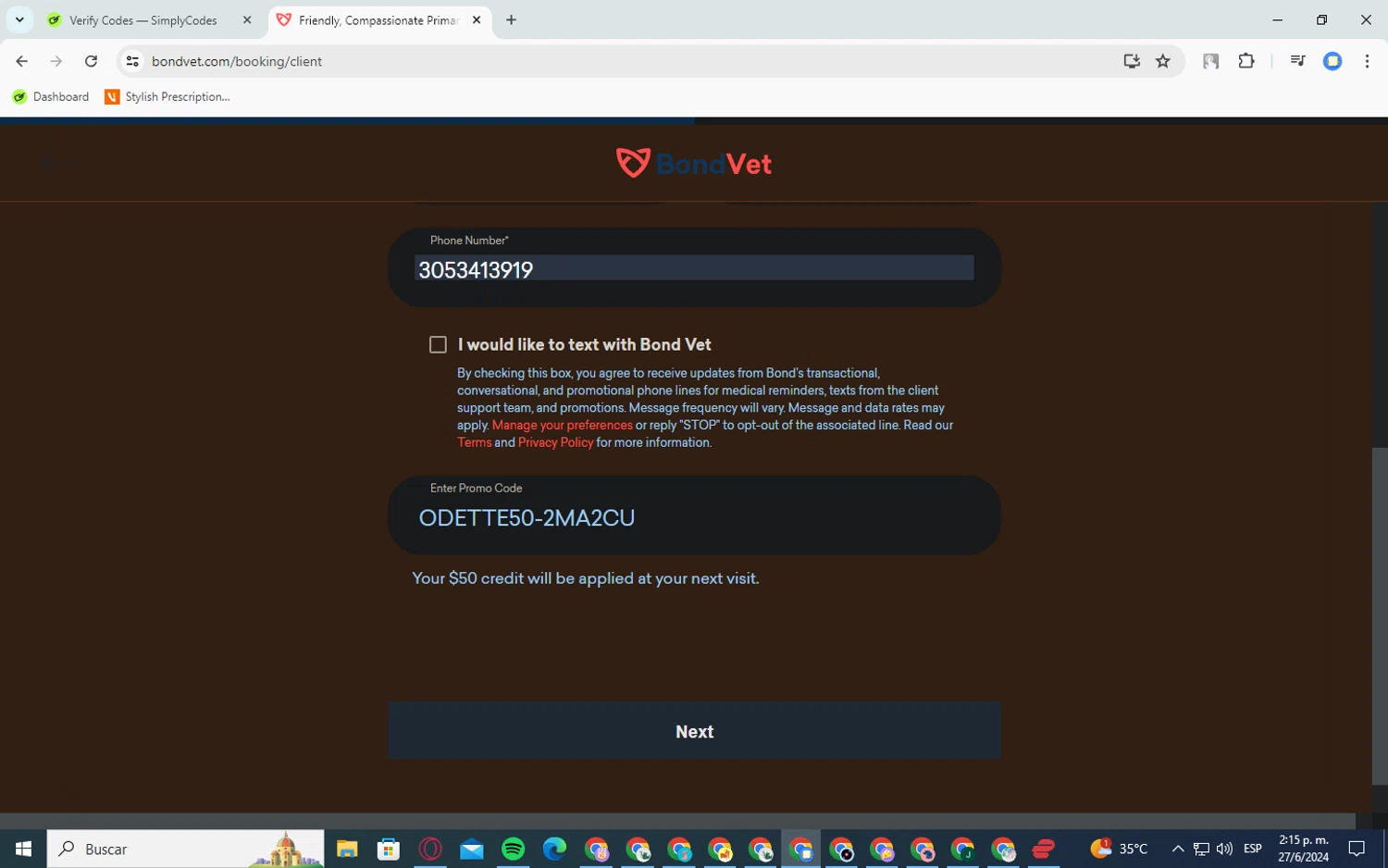 Bond Vet Promo Codes - $25 Off | September 2024