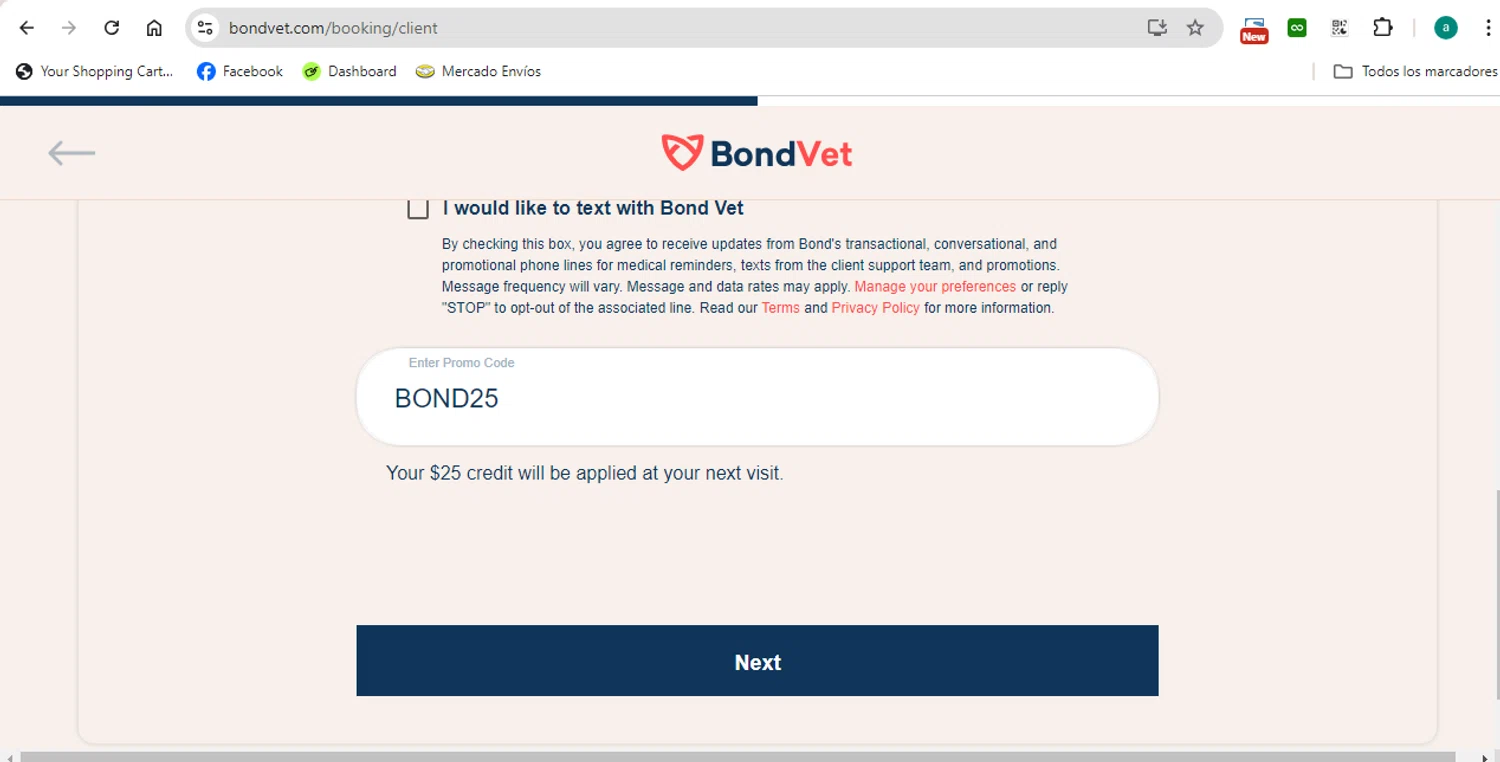 Bond Vet Promo Codes - $50 Off | December 2024