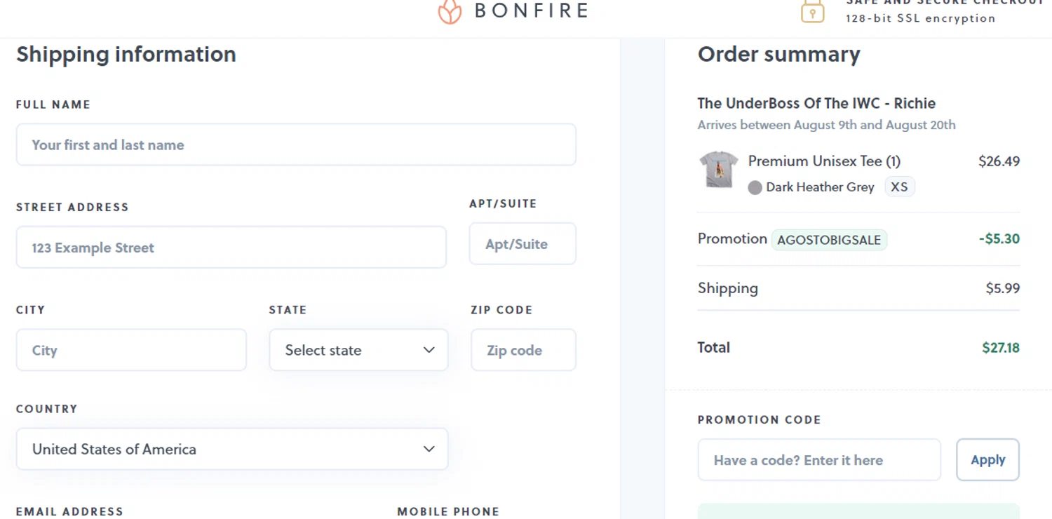 Bonfire Promo Codes - 15% Off | August 2024