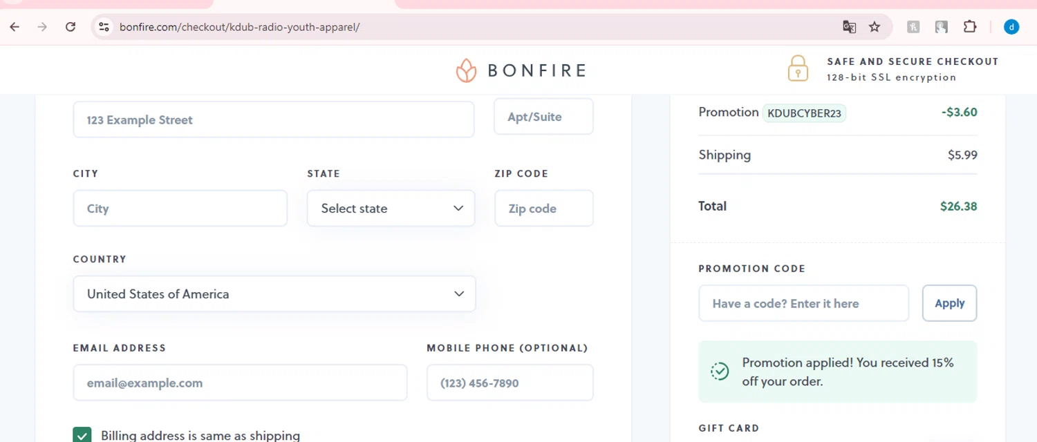 Bonfire Promo Codes - 15% Off | September 2024