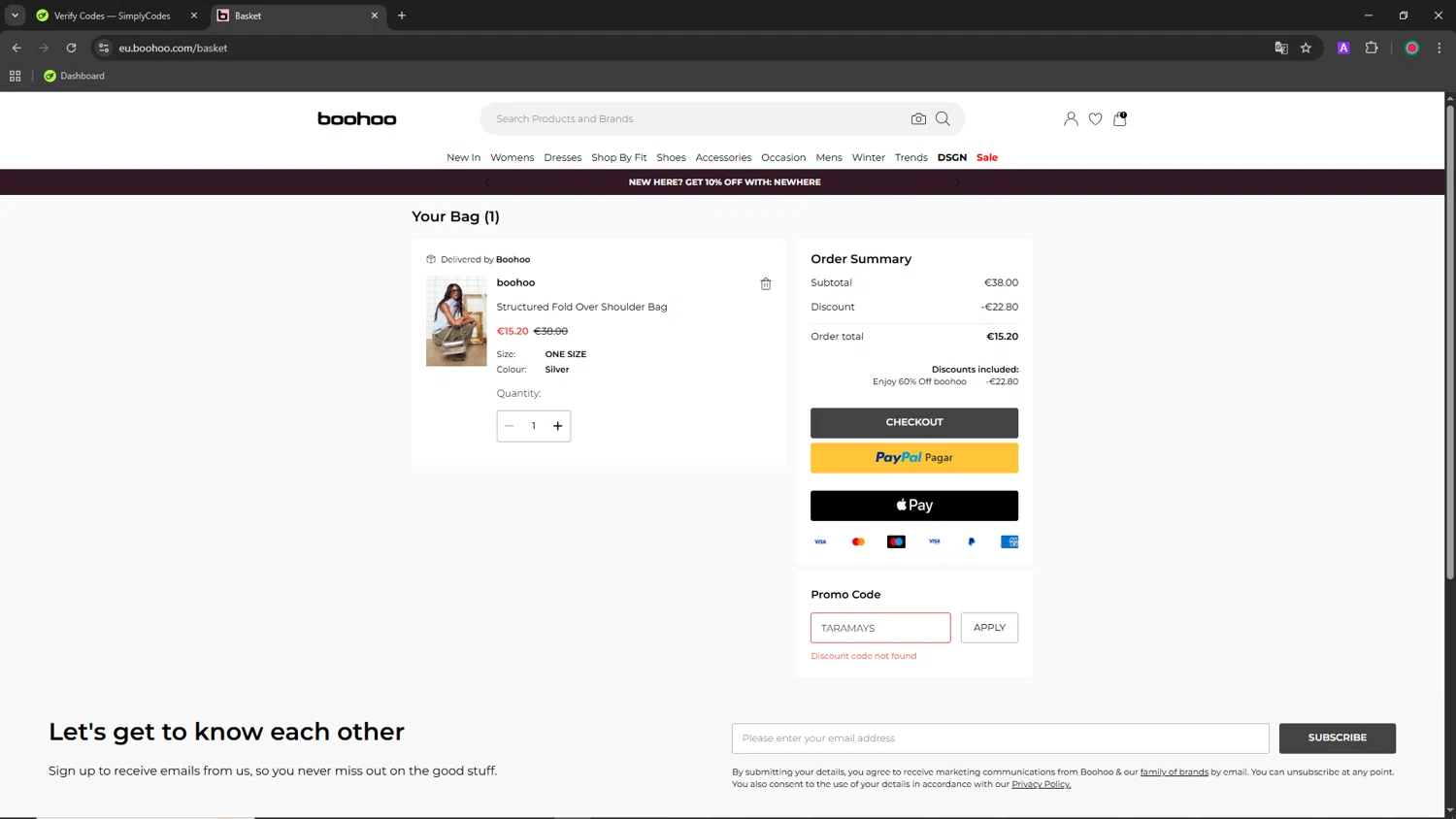 Boohoo Promo Codes - 20% Off (8 Verified) May 2026