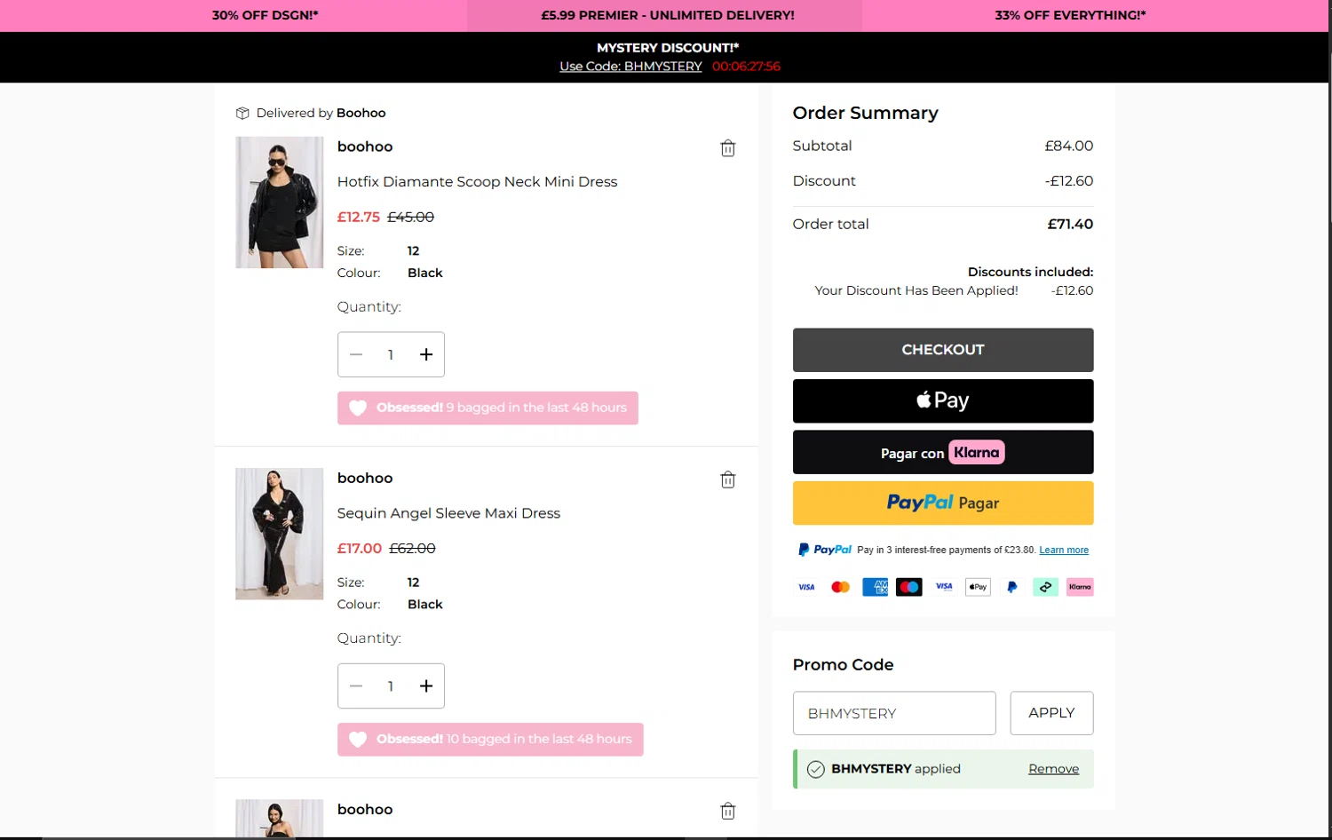 Boohoo Promo Codes - 15% Off (9 Verified) Dec 2025