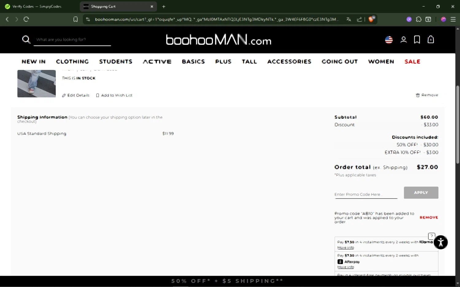 boohooMAN Promo Codes - 50% Off (20 Verified) Dec 2025