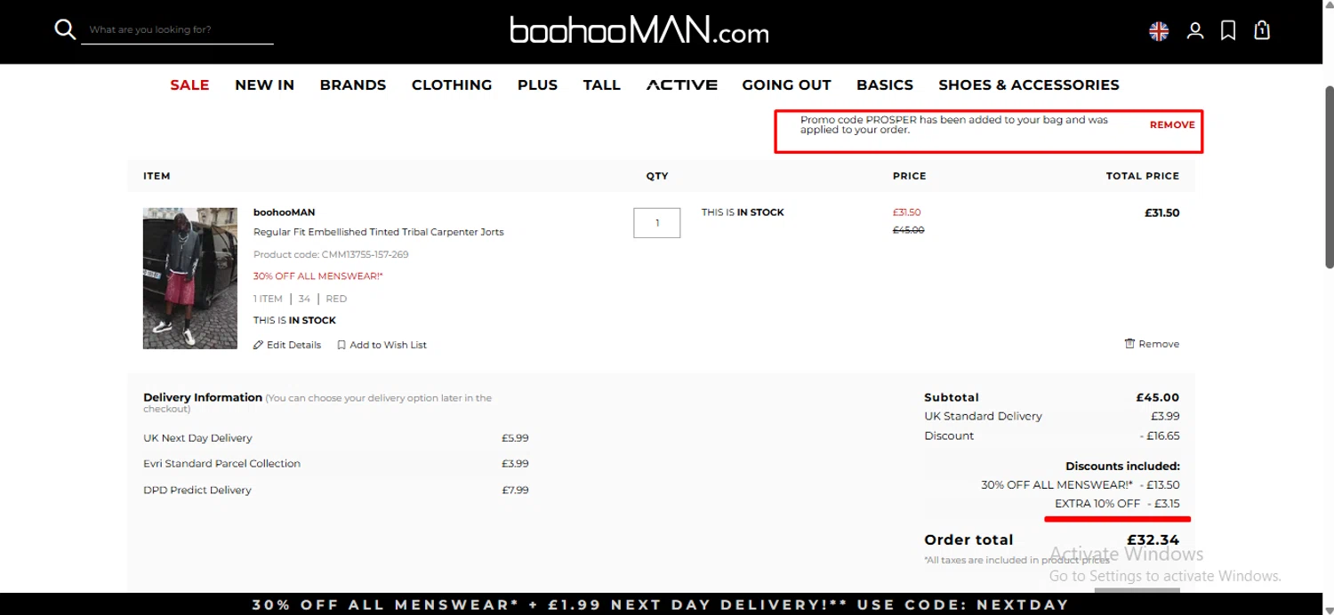 boohooMAN Promo Codes - 60% Off (17 Verified) Sep 2025