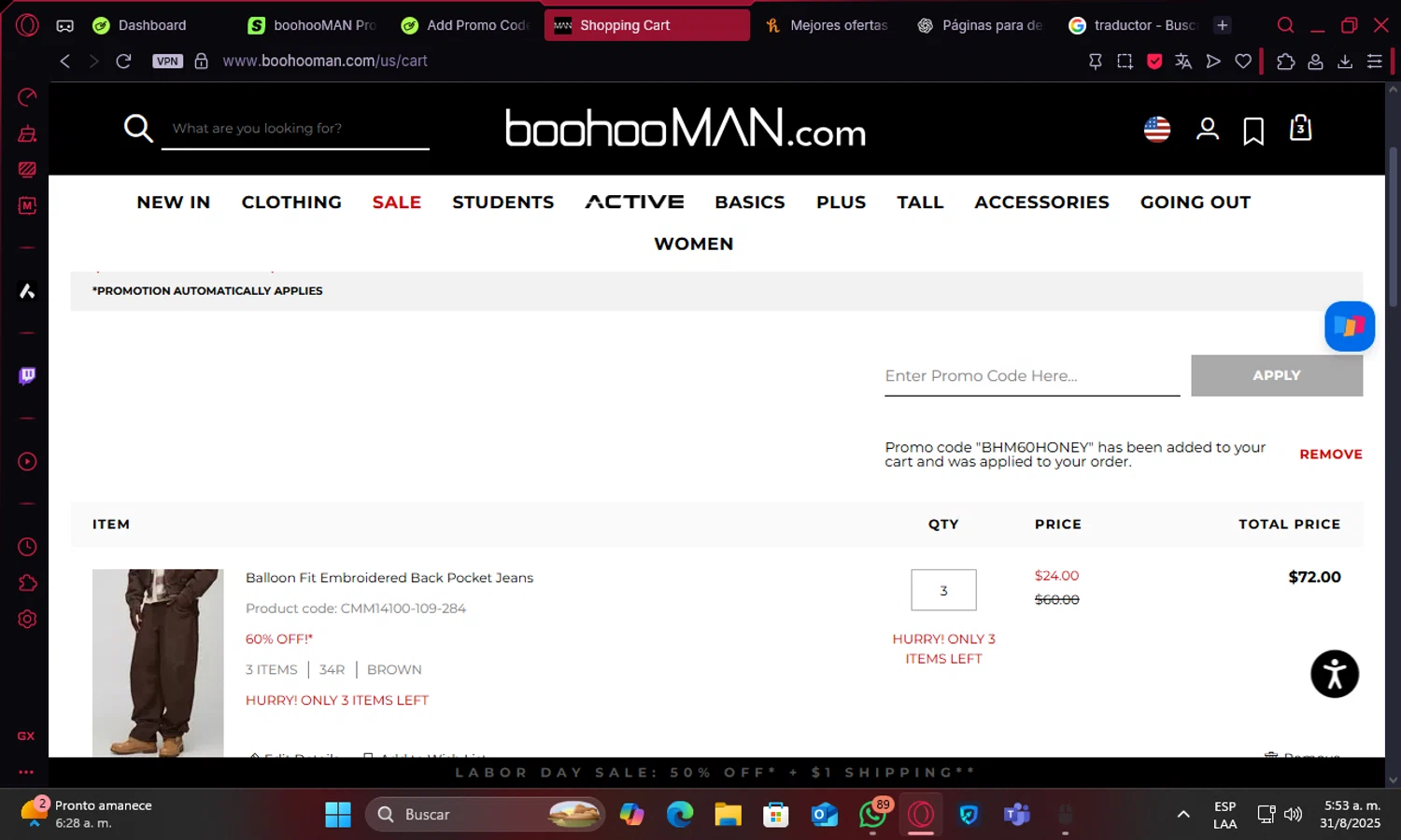 boohooMAN Promo Codes - 60% Off (20 Verified) Sep 2025