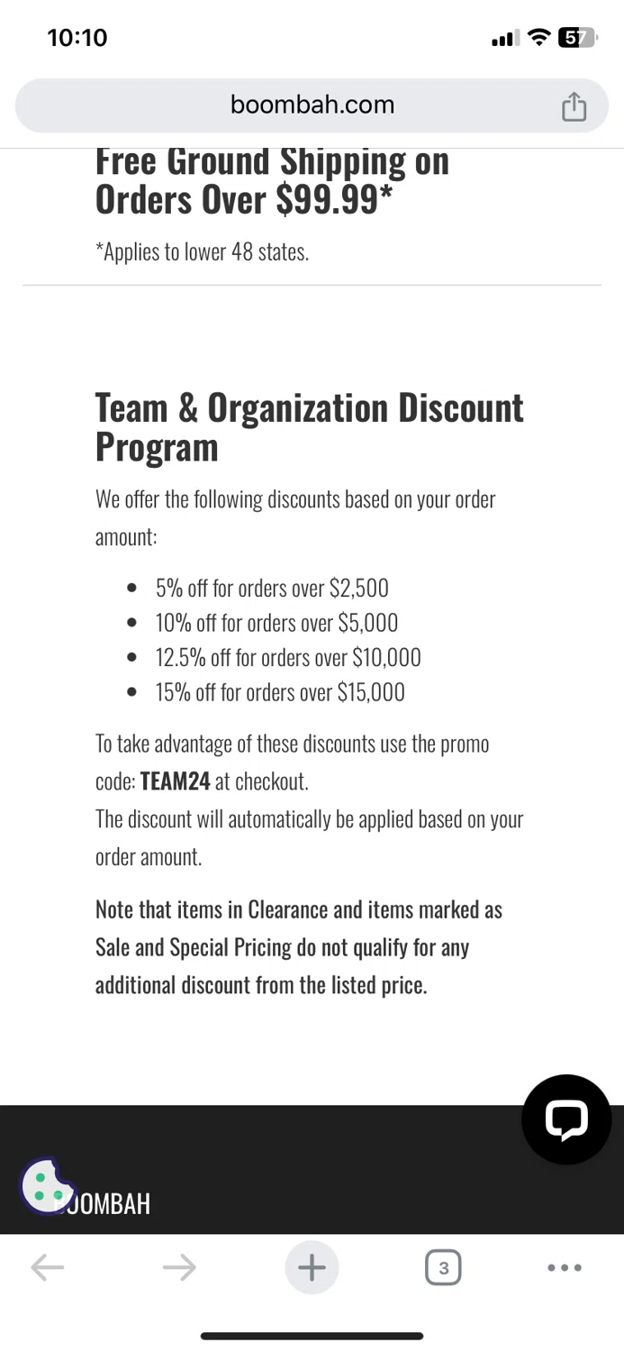 Boombah Promo Codes (6 Verified) - 10% Off Sitewide Jan 2025