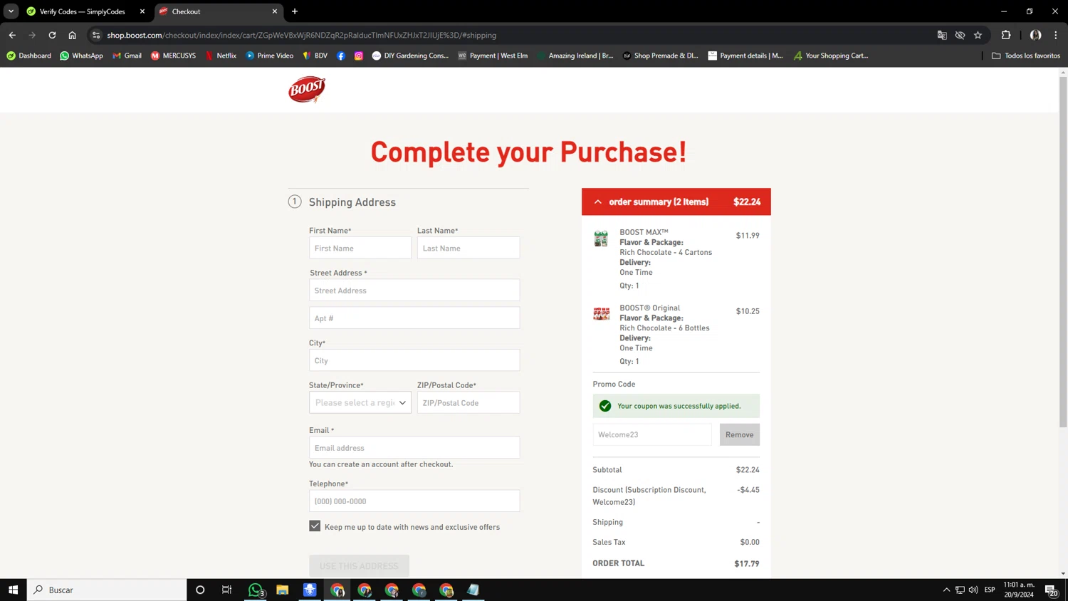 Boost Promo Codes - 25% Off | October 2024