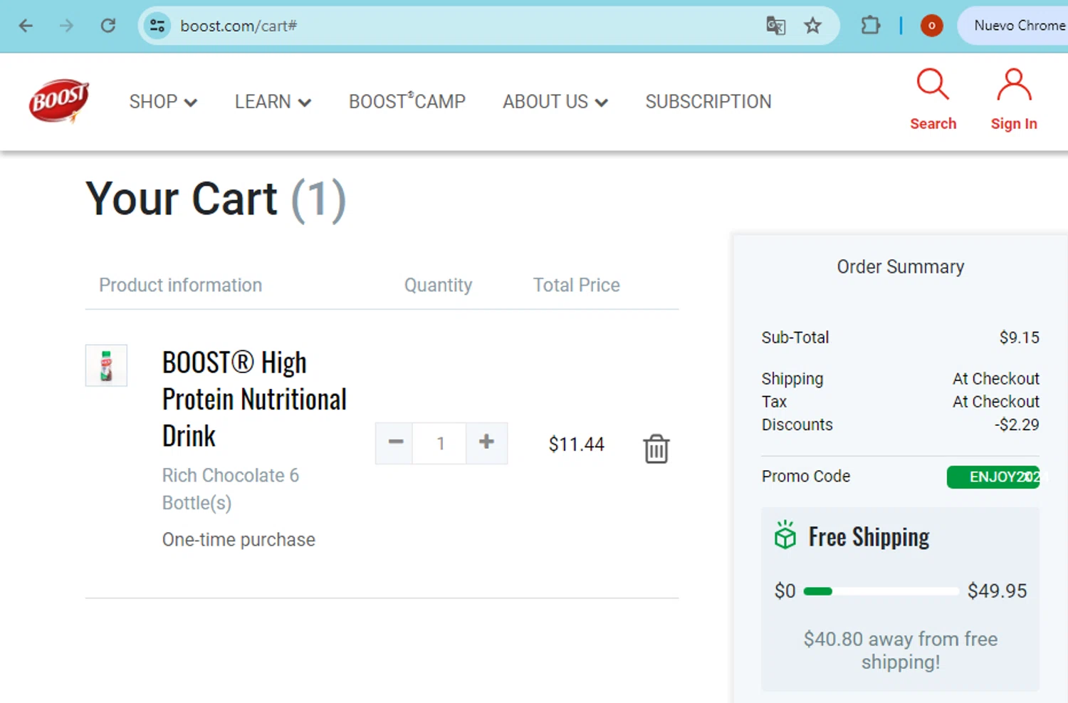 Boost Promo Codes - 25% Off | September 2024