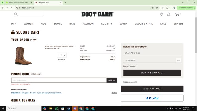 Boot Barn Promo Codes (3 Verified) - 15% Off w/Code Apr 2025