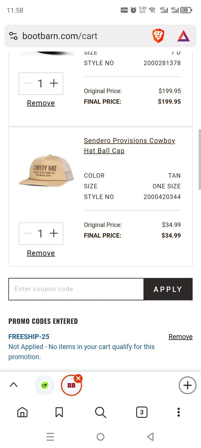 Boot Barn Promo Codes - 15% Off (3 Verified) Jul 2025