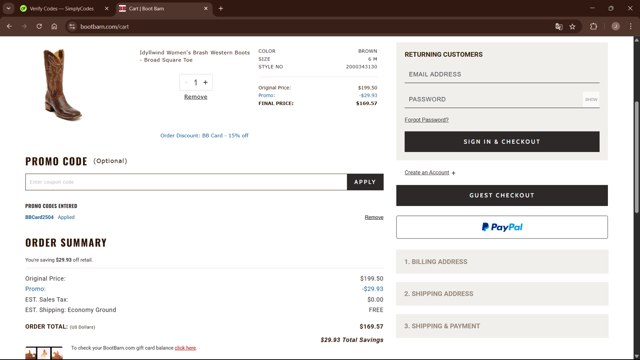 Boot Barn Promo Codes (2 Verified) - 10% Off w/Code Apr 2025