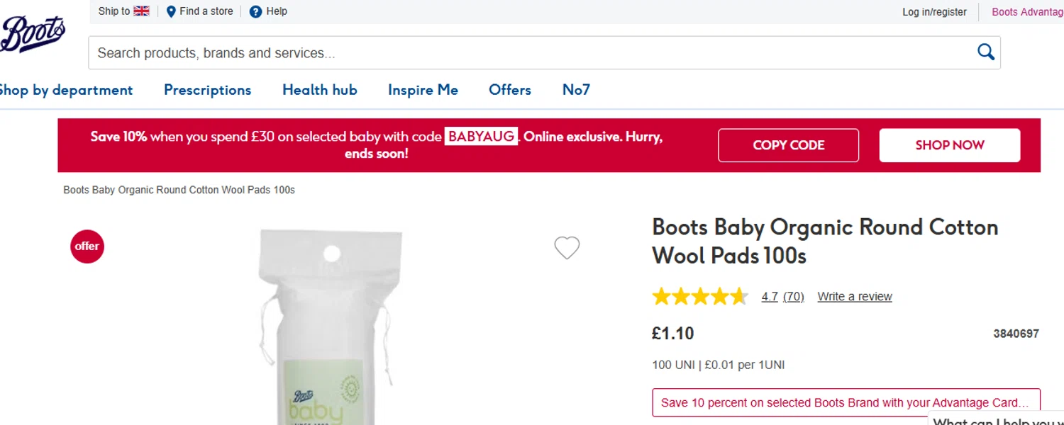 Boots Discount Codes - $90 Off (6 Verified) Sep 2025