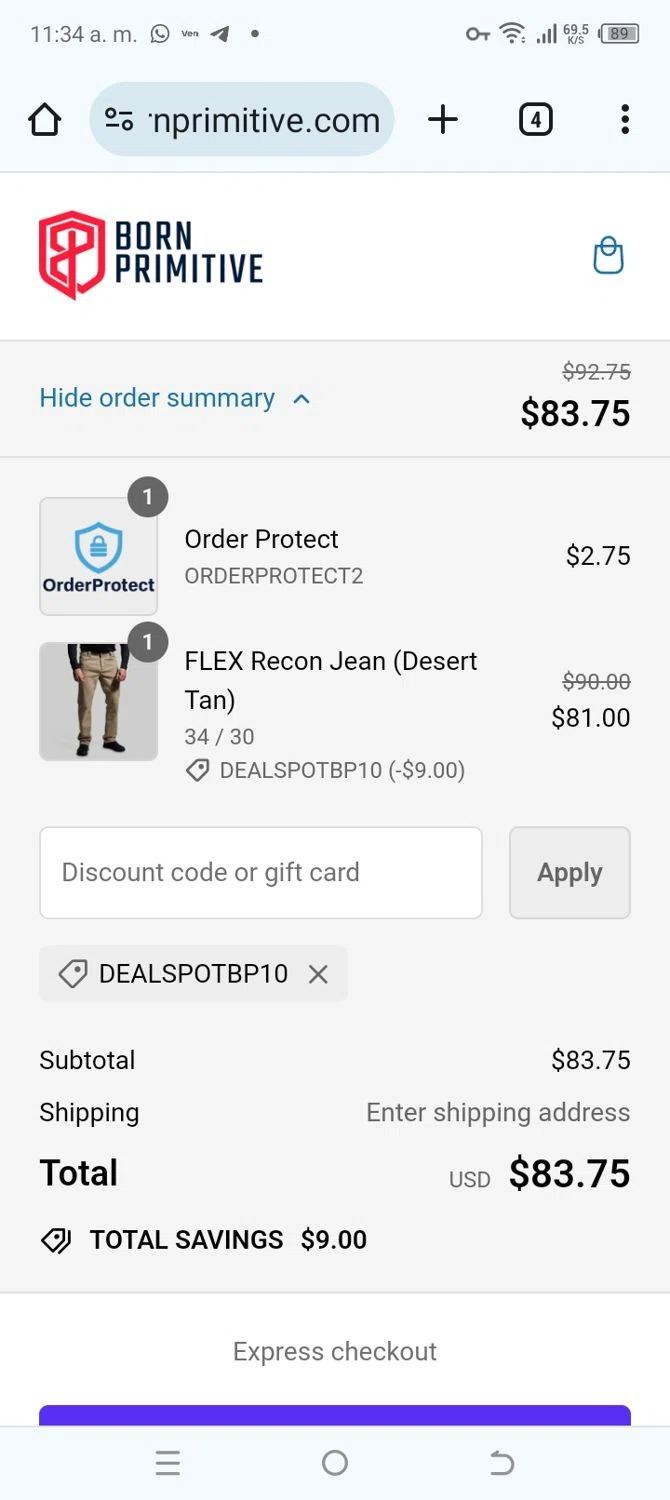 Born Primitive Discount Codes - 10% Off | January 2025