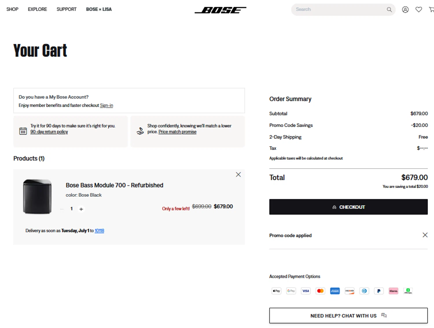 Bose Promo Codes - 3% Off Coupons Sep 2025