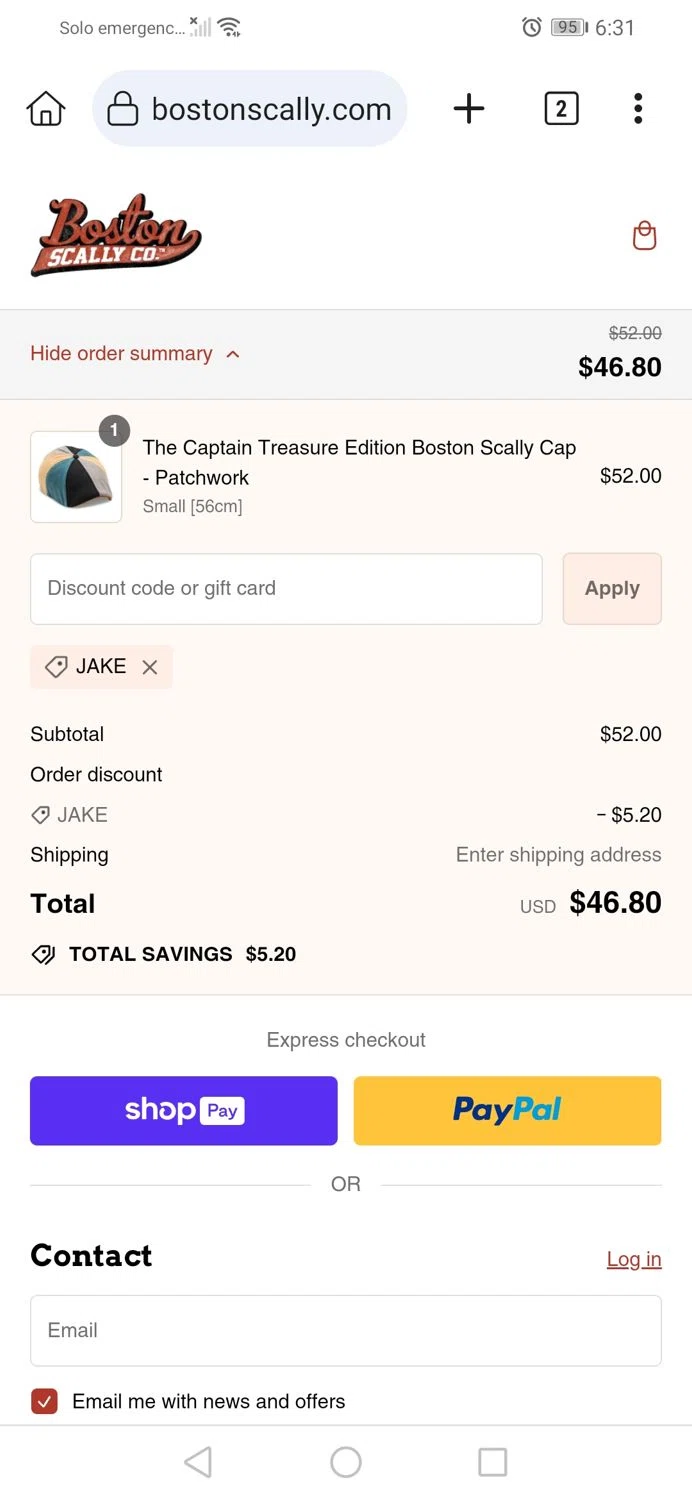 Boston Scally Promo Codes – 20% Off | July 2024
