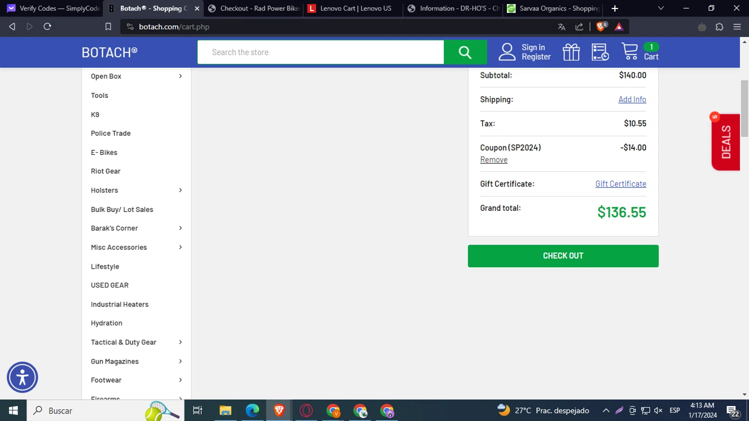 Botach Coupons - 20% Off Coupon Codes in August 2024 | SimplyCodes