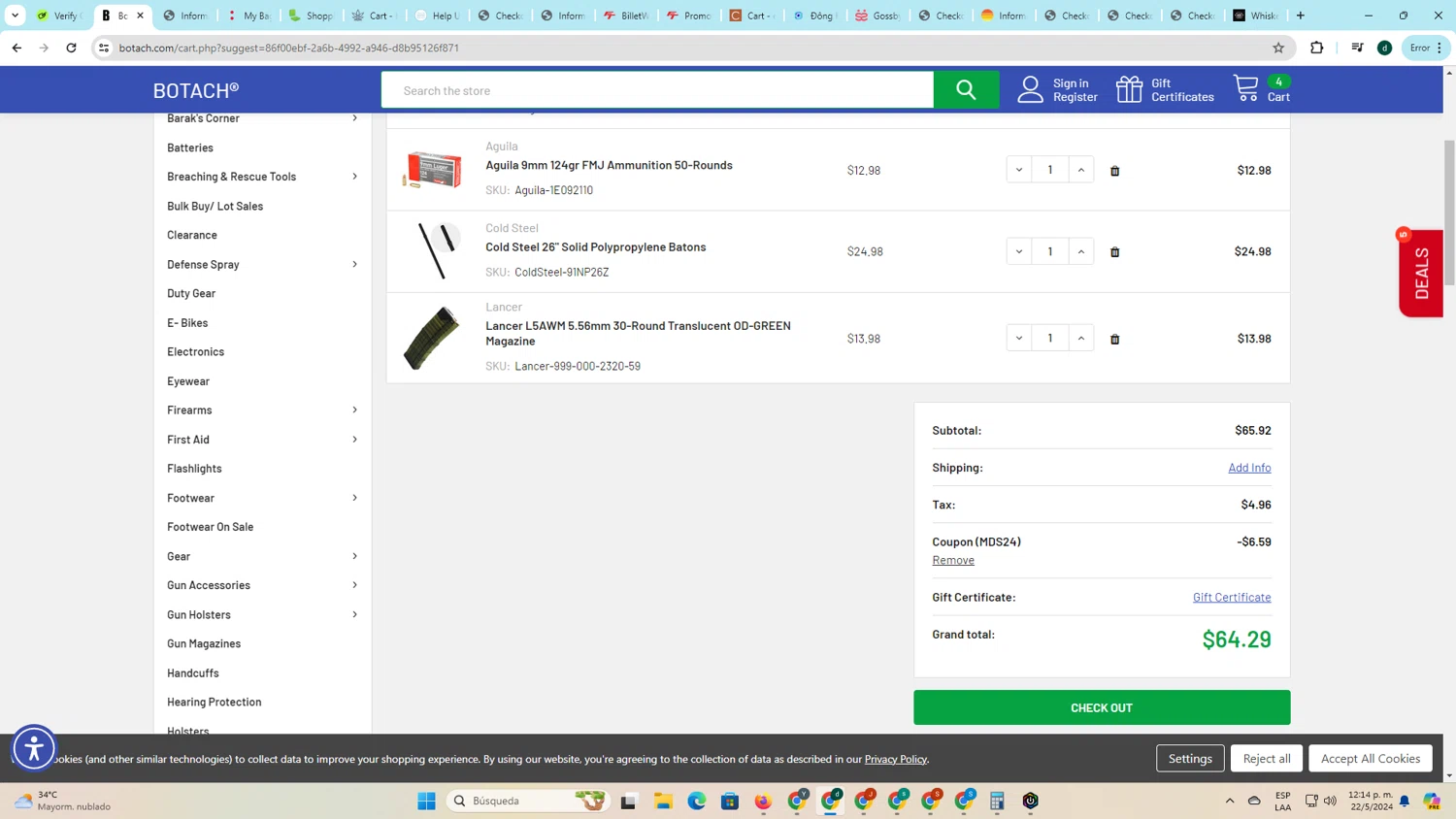 Botach Promo Codes – 15% Off | August 2024