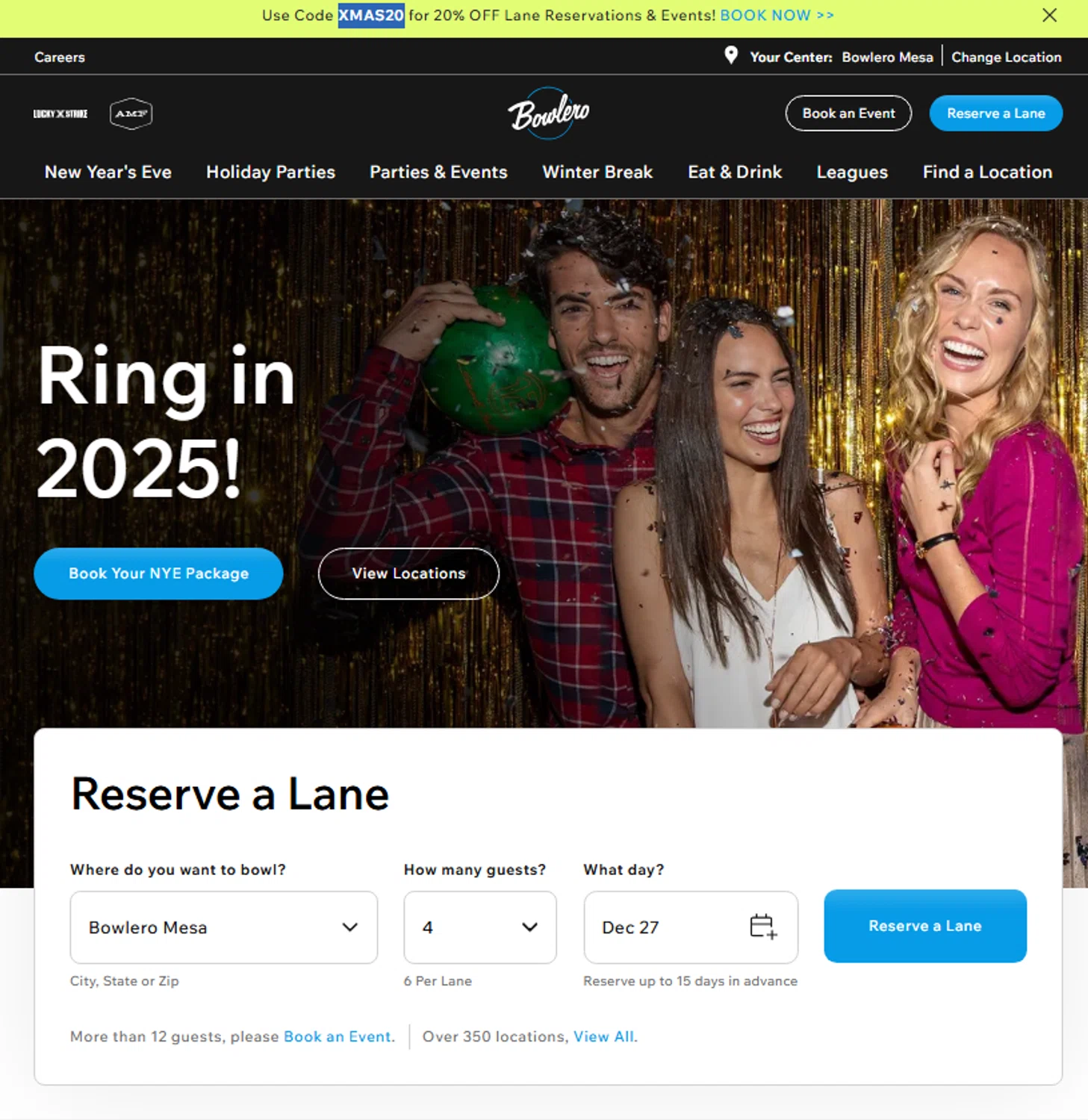 Bowlero Promo Codes - 15% Off | January 2025