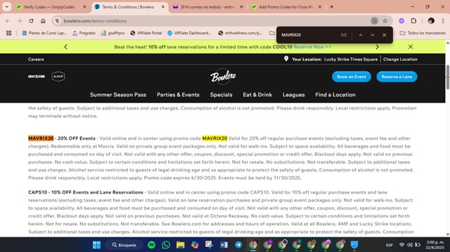 Bowlero Promo Codes (2 Verified) - 15% Off w/Code Jul 2025