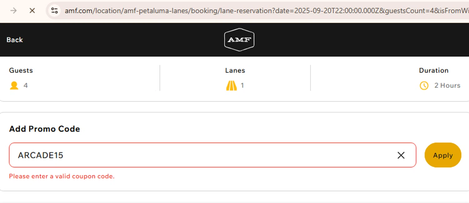 Bowlero Promo Codes (4 Verified) - 15% Off w/Code Oct 2025