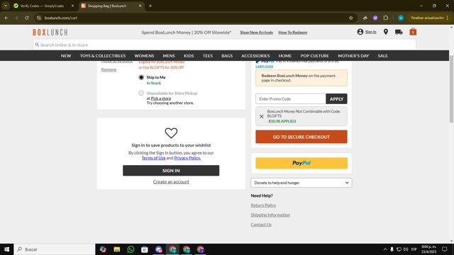 BoxLunch Promo Codes (2 Verified) - 25% Off w/Code May 2025