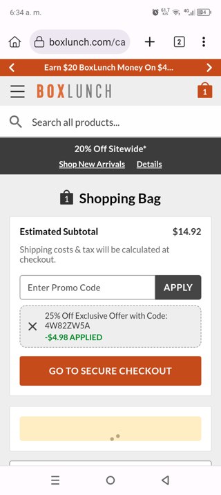 BoxLunch Promo Codes - 25% Off | November 2024
