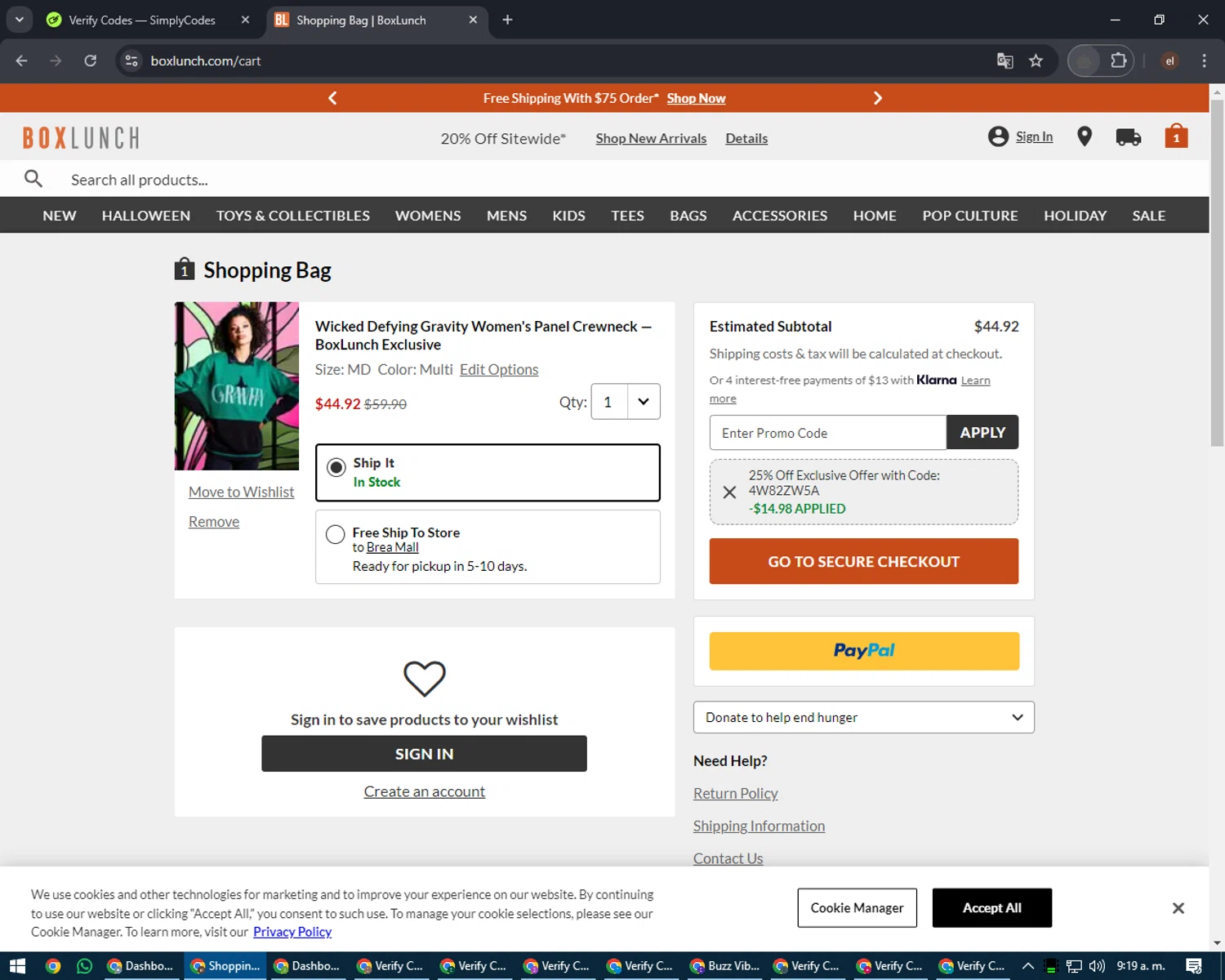 BoxLunch Promo Codes & Cyber Monday 2024 Deals - 25% Off