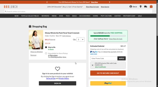 BoxLunch Promo Codes (2 Verified) - 25% Off w/Code May 2025