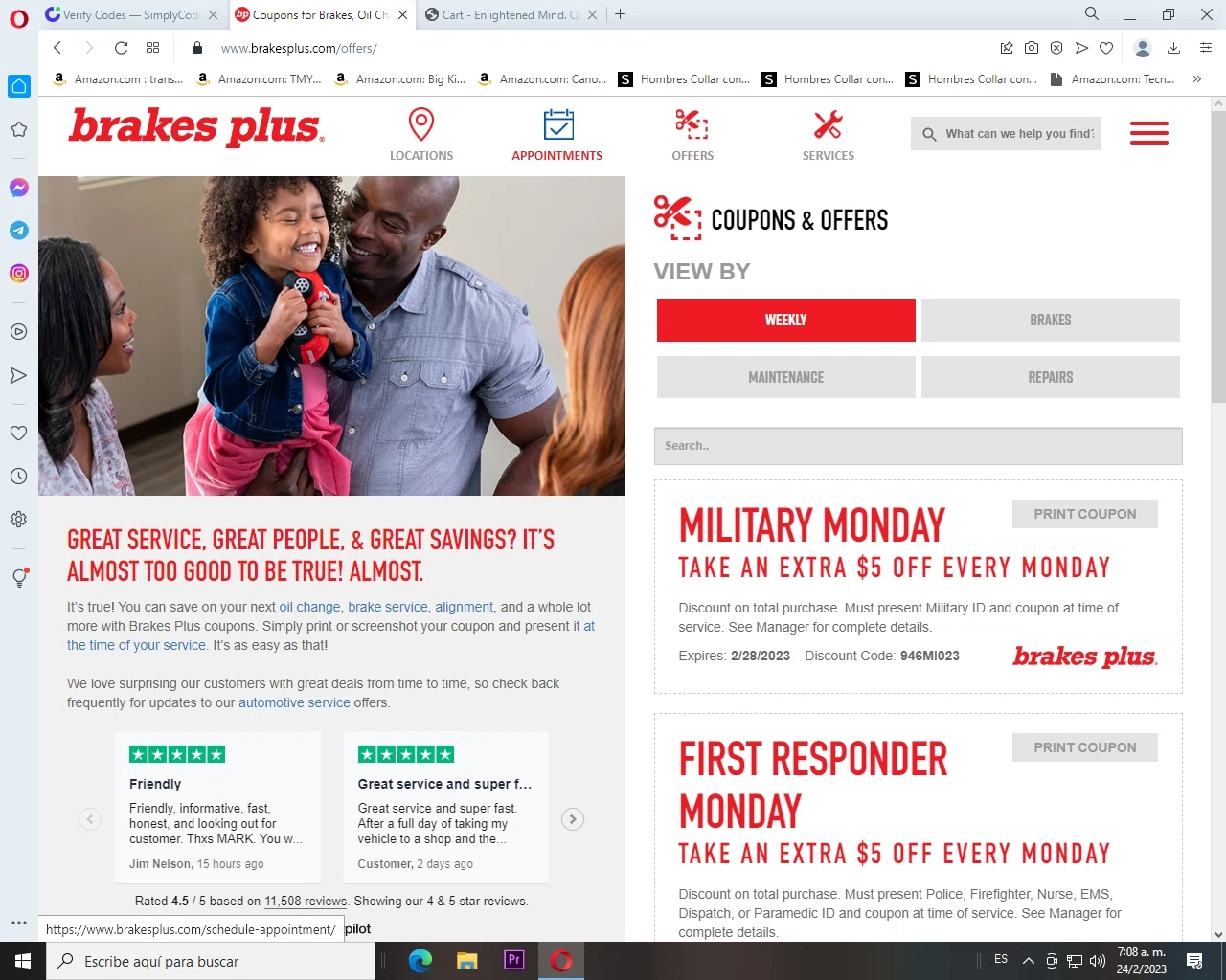 Brakes Plus Coupons - $5 Off | January 2025