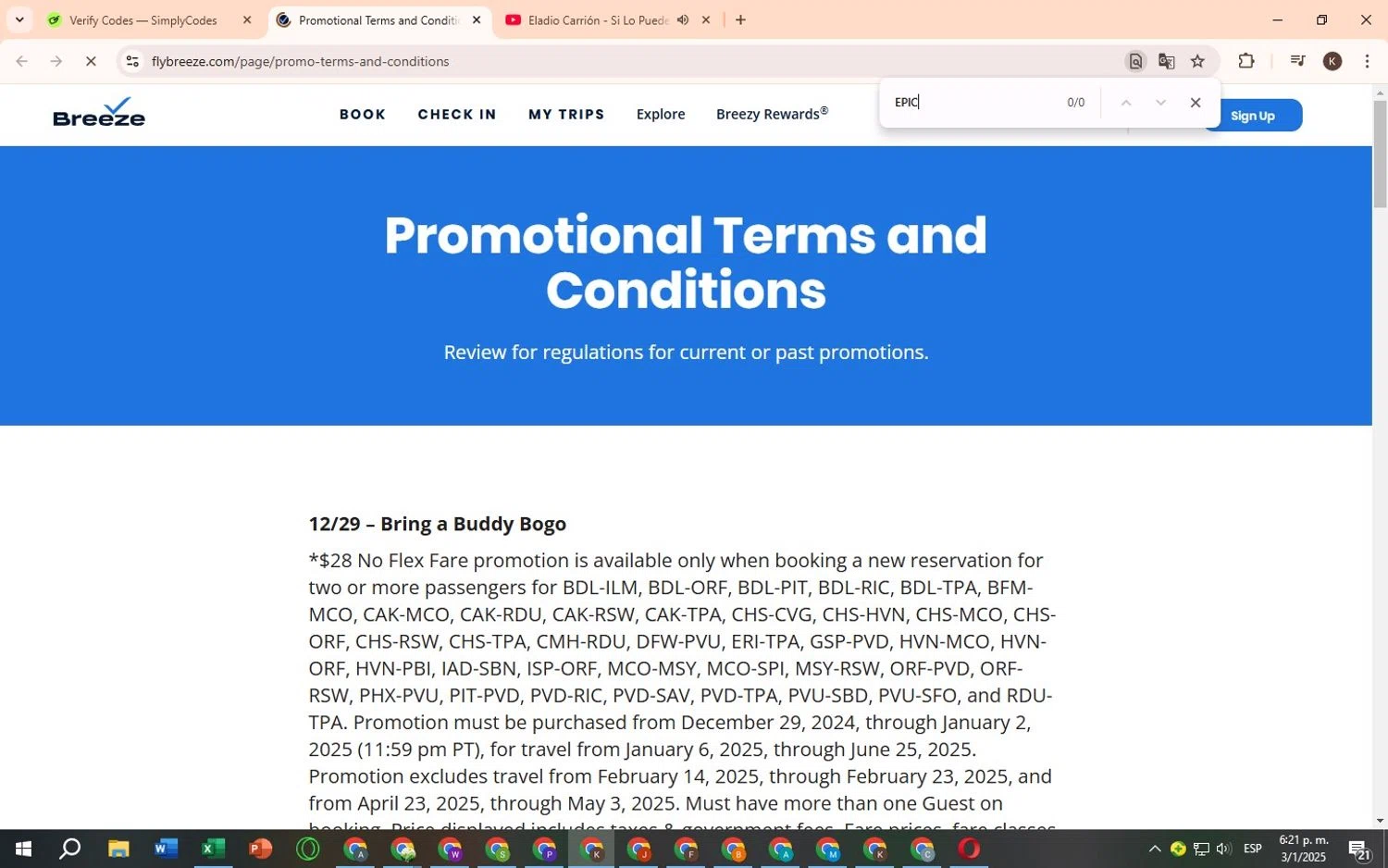 Breeze Airways Promo Codes - 40% Off | January 2025