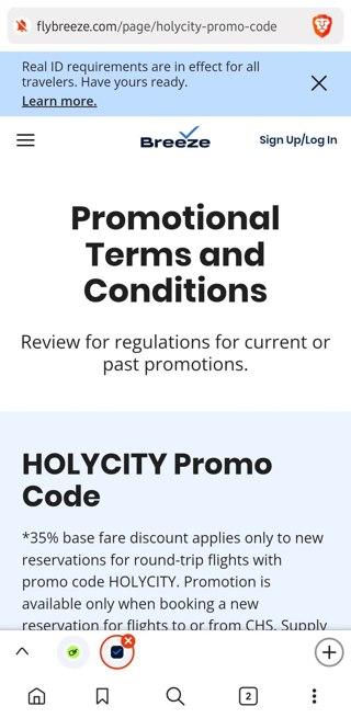 Breeze Airways Promo Codes (2 Verified) - 35% Off Jun 2025