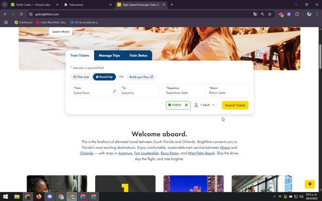 Brightline Trains Promo Code (5 Verified) - 50% Off May 2025