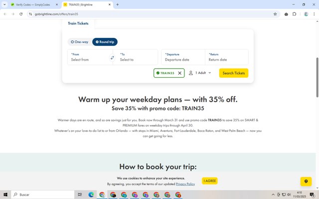 Brightline Trains Promo Code (3 Verified) - 35% Off Mar 2025