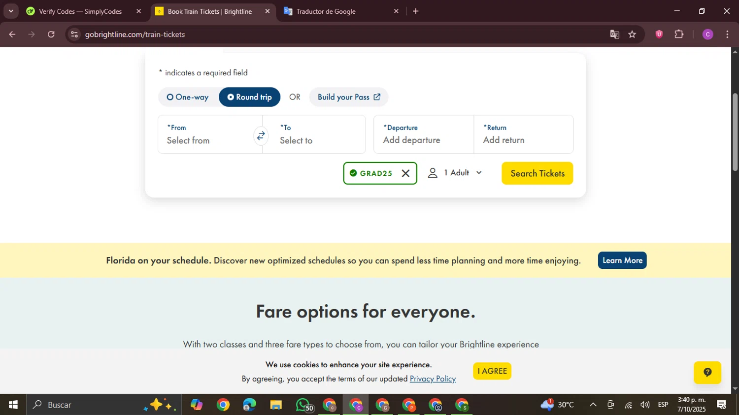 Brightline Trains Promo Code (3 Verified) - 50% Off Oct 2025