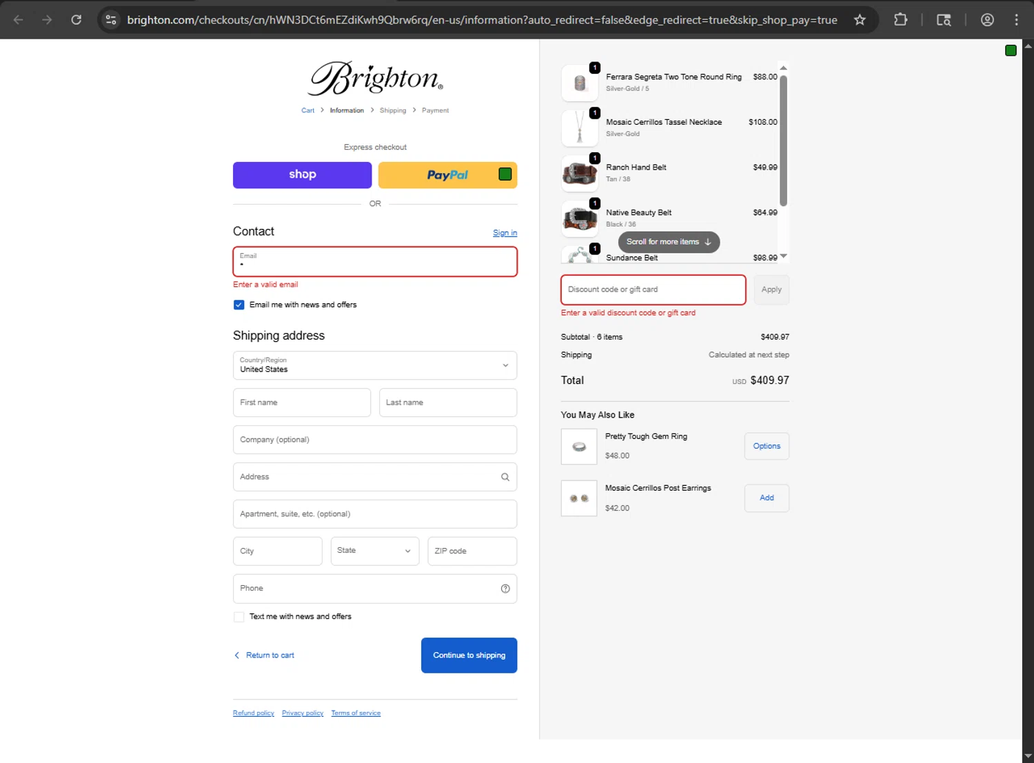 Brighton Promo Codes - $25 Off Coupons Oct 2025