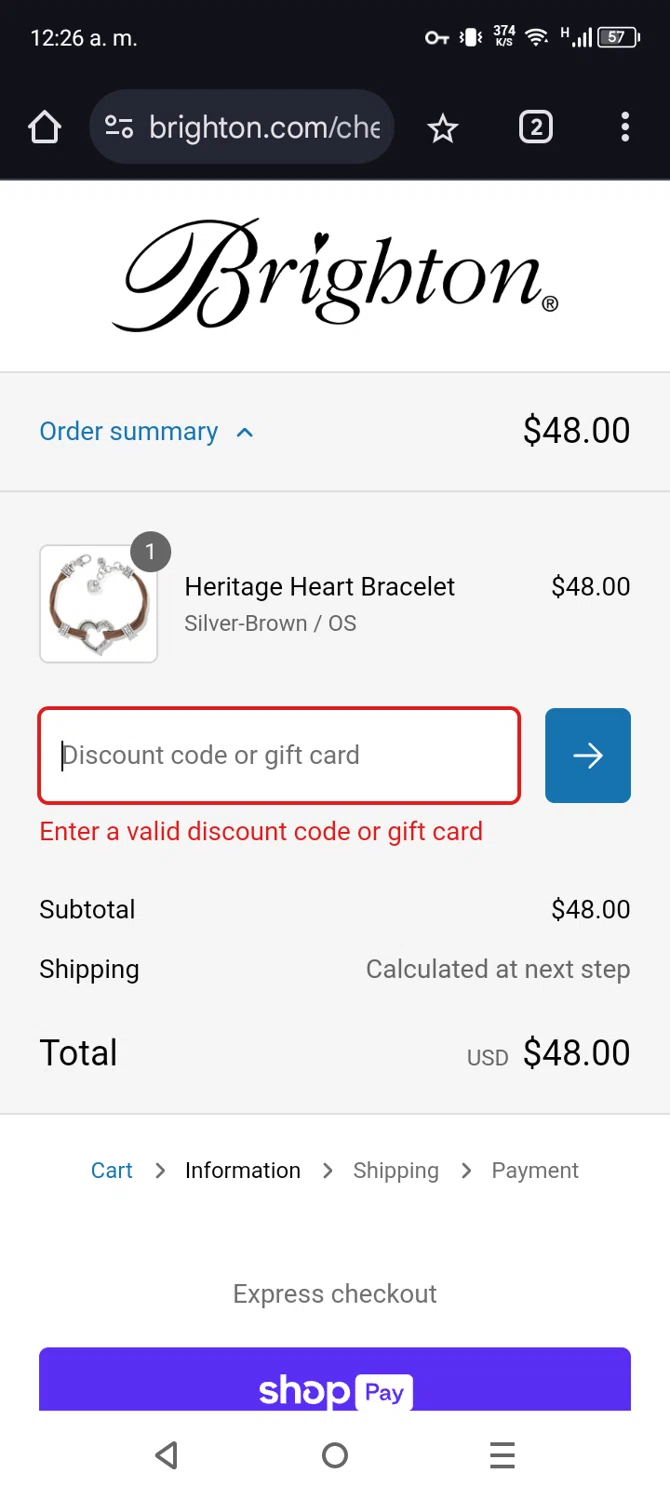Brighton Promo Codes - $25 Off Coupons May 2025