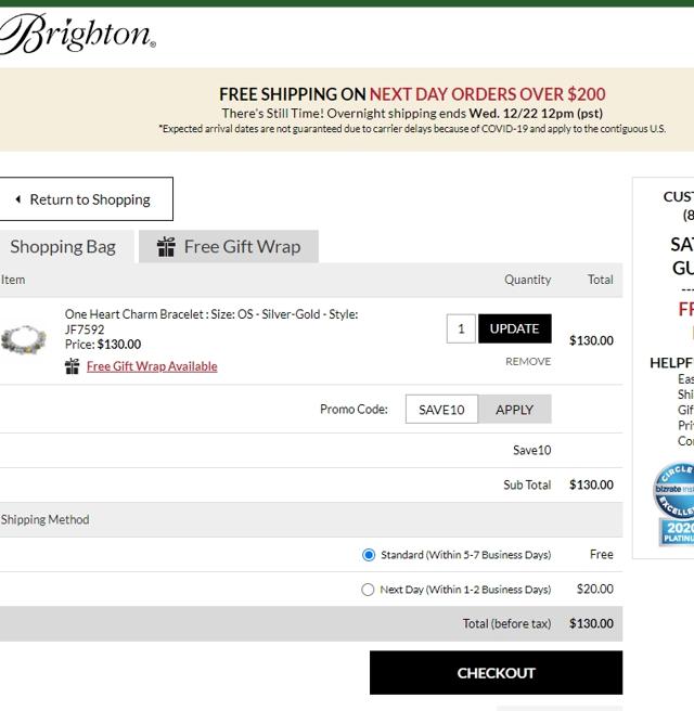 Brighton Promo Codes - 10% Off Coupons Oct 2025