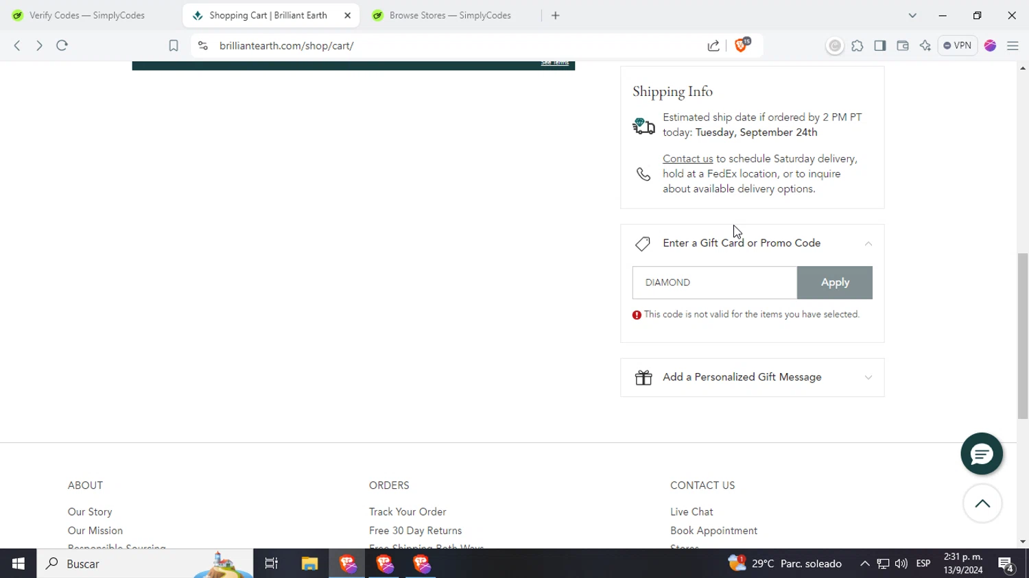 Brilliant Earth Promo Codes - 100 Token Rewards | November 2024
