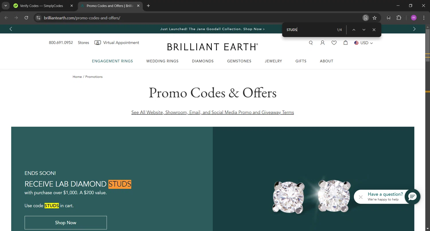 Brilliant Earth Promo Codes & Black Friday - 100 Token Rewards ...