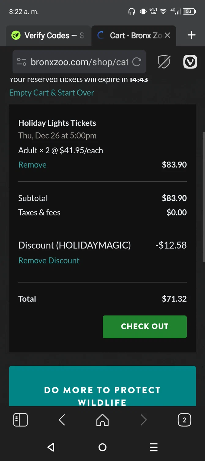 Bronx Zoo Promo Codes - 18% Off | January 2025