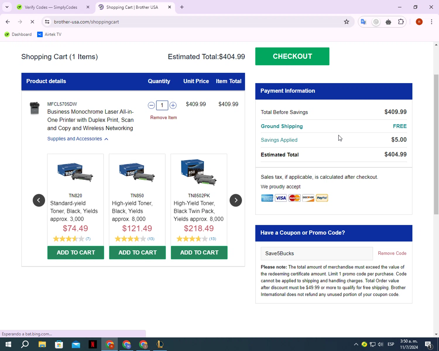 Brother Coupon Codes - $10 Off Promo Codes in August 2024 | SimplyCodes