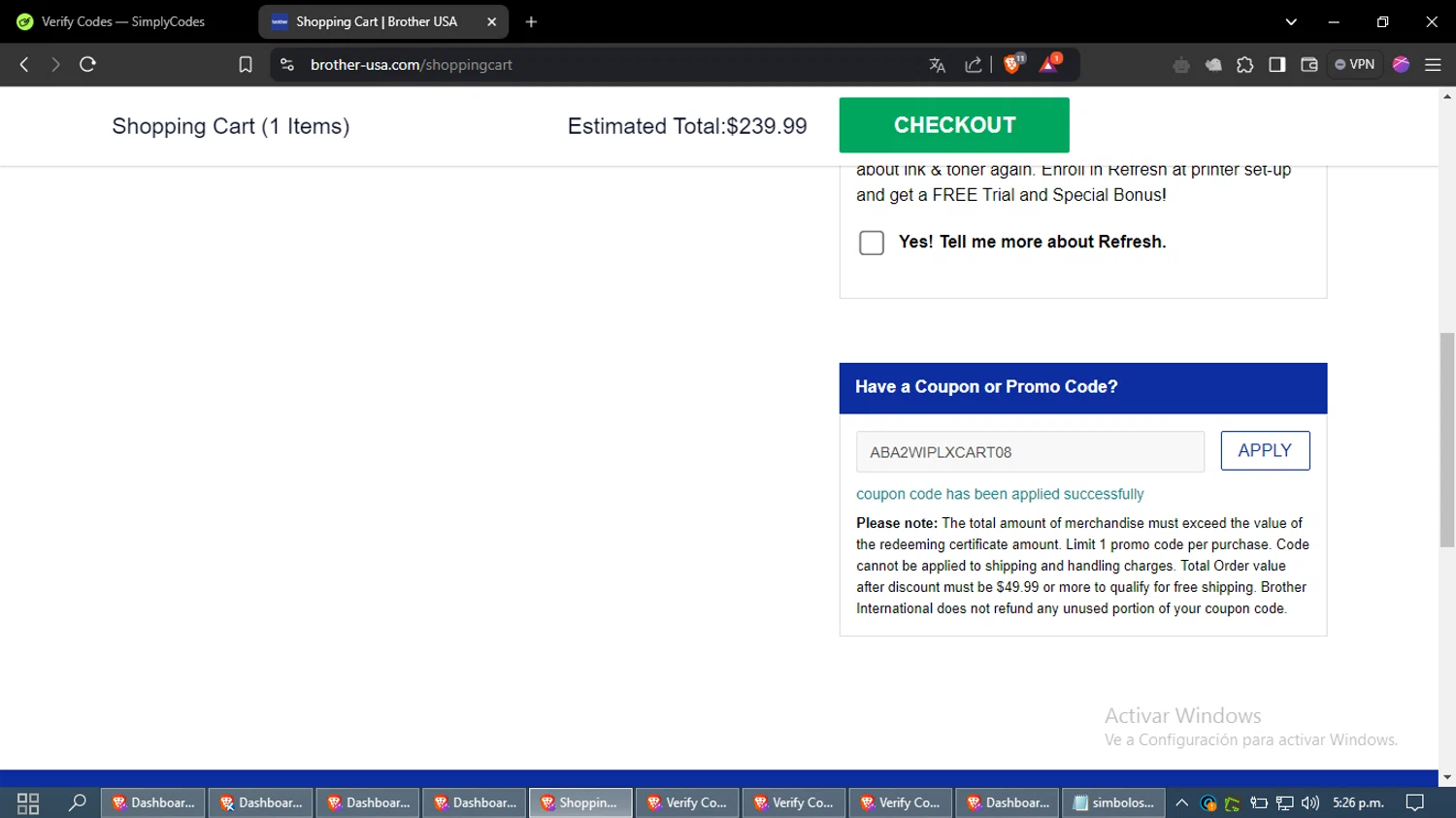 Brother Coupon Codes - 10% Off | September 2024