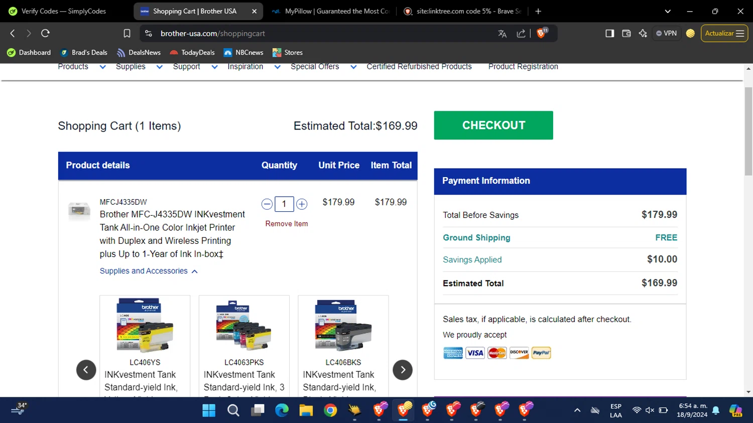 Brother Coupon Codes - 10% Off | October 2024